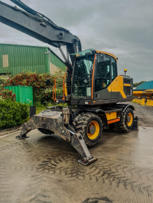 Volvo EW160E Wheeled Excavator, 2016 - Plant and Industrial Equipment